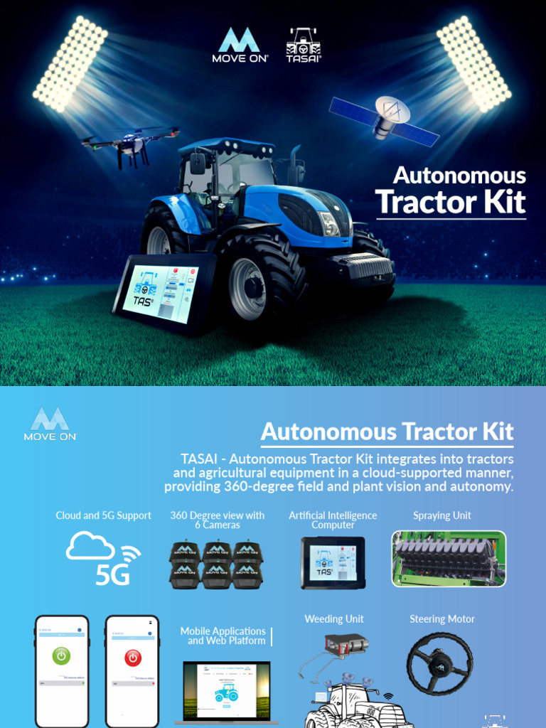 TASAI - Autonomous Tractor Kit Nov23 | PDF | Agricultural Machinery ...