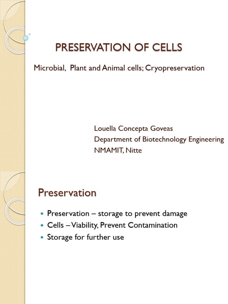 Bacteria Lyophilization Protocol Guide | PDF | Freezing | Food Preservation
