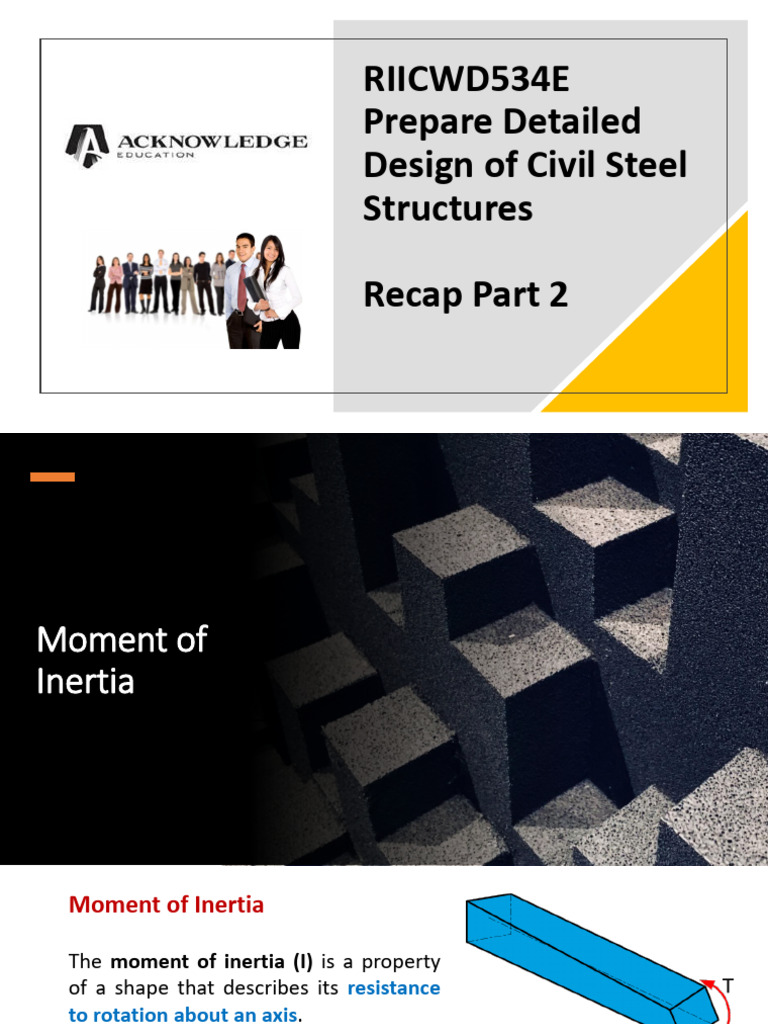 Moment of Inertia in Steel Design | PDF | Deformation (Engineering ...