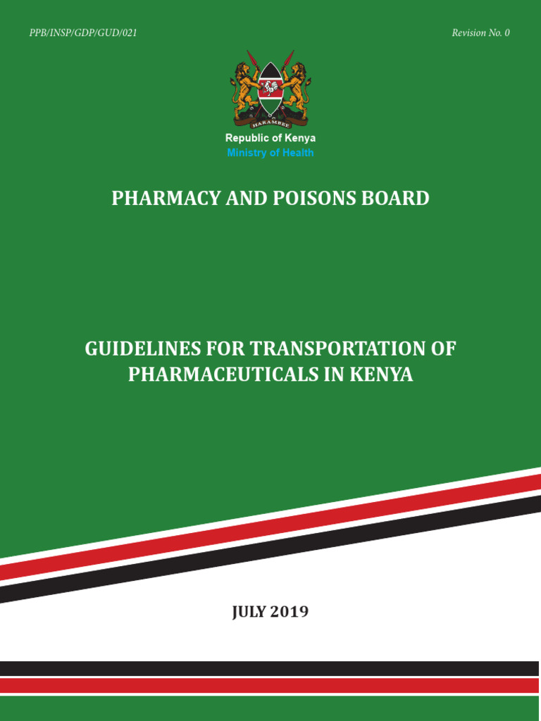 PPB Guidelines For Transportation of Pharmaceuticals | PDF | Humidity ...
