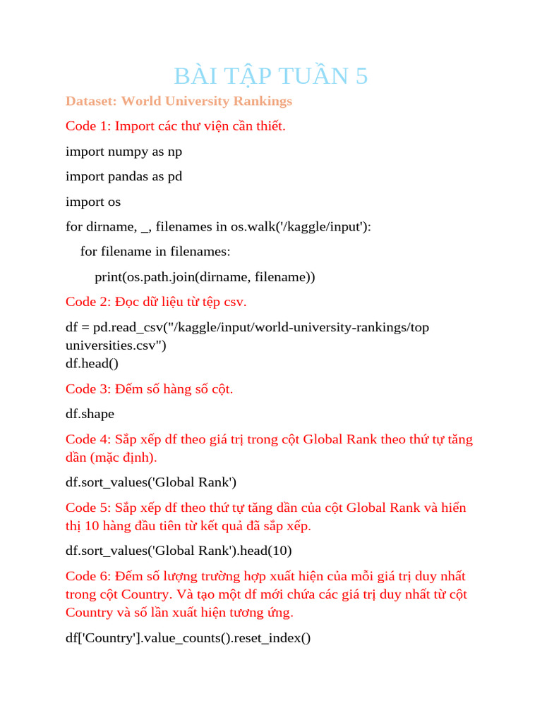 BT tuần 5 | PDF