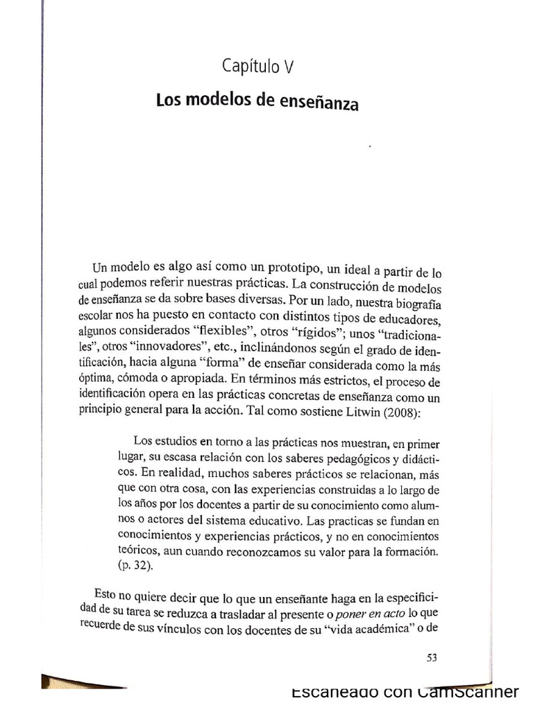 Lensteimen - Los Modelos de Ense-Anza | PDF