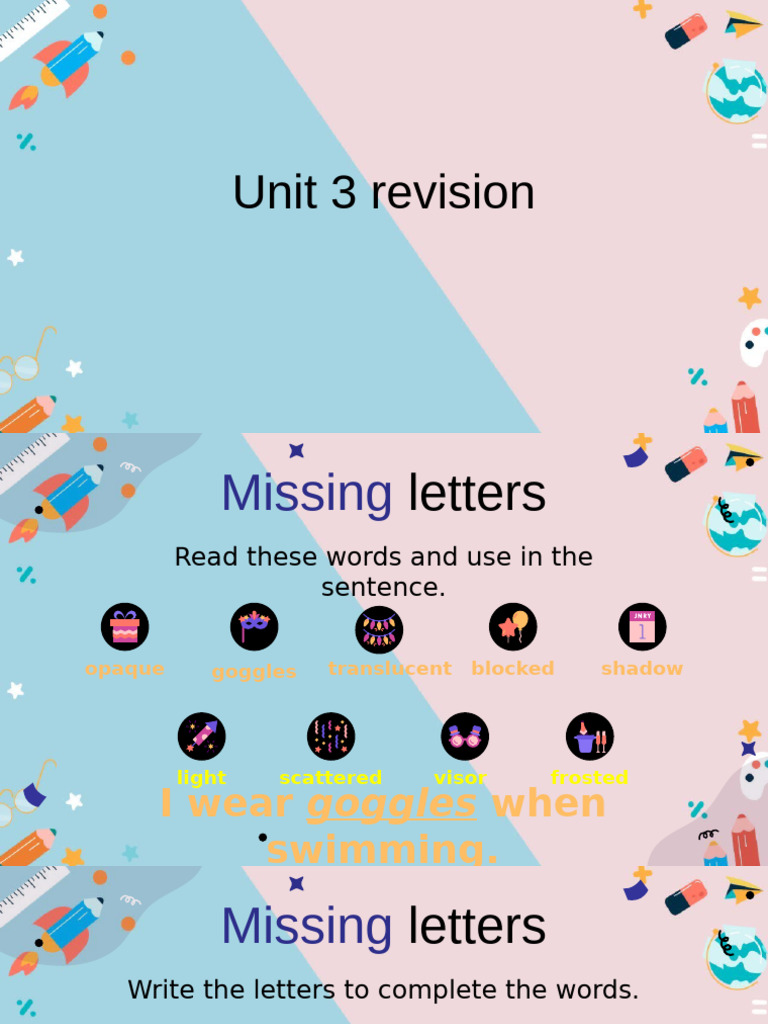 G2 Unit 3 Test Revision Pdf Shadow Sunglasses