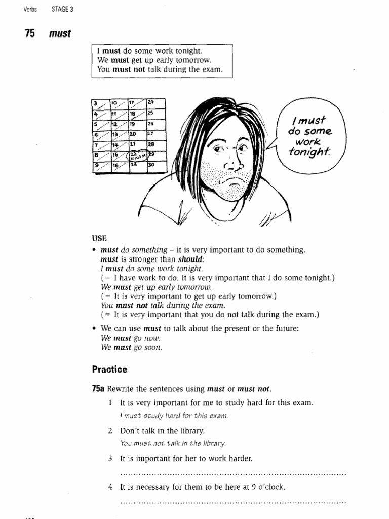 Must Mustnt | PDF