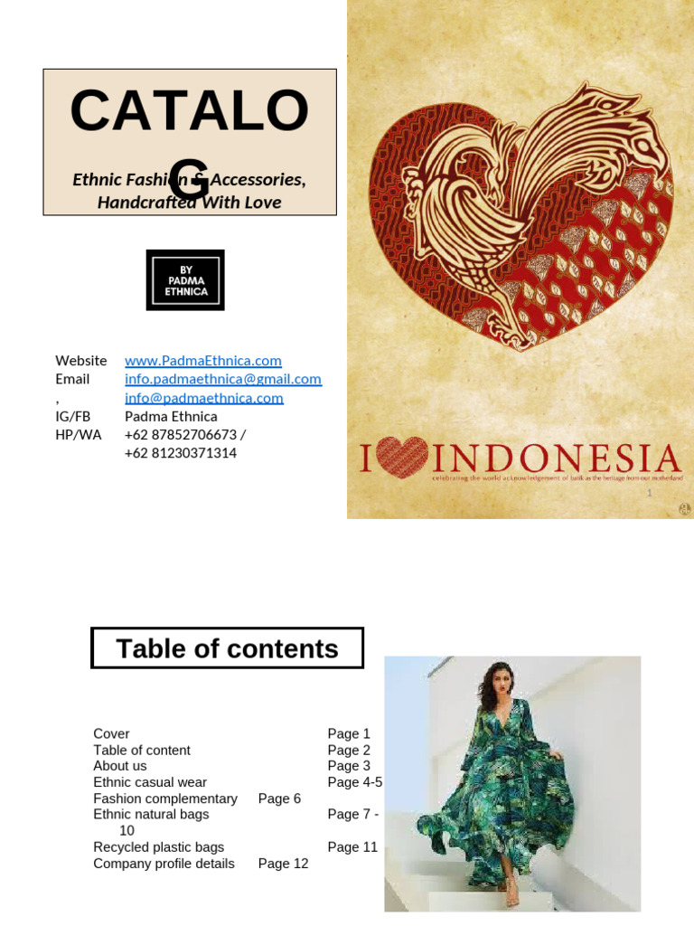 Padma Ethnica - Catalog[1] | PDF | Handbag | Clothing