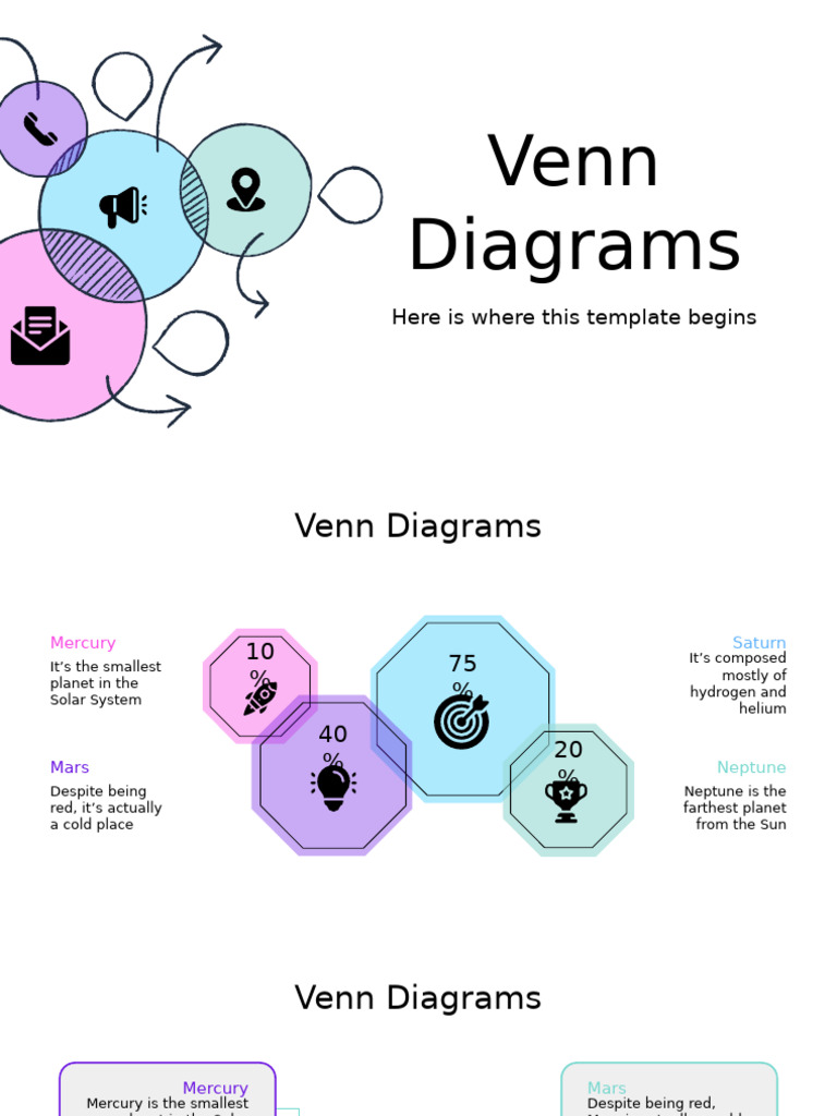 Venn Diagrams by Slidesgo | PDF | Planets | Planets In Astrology