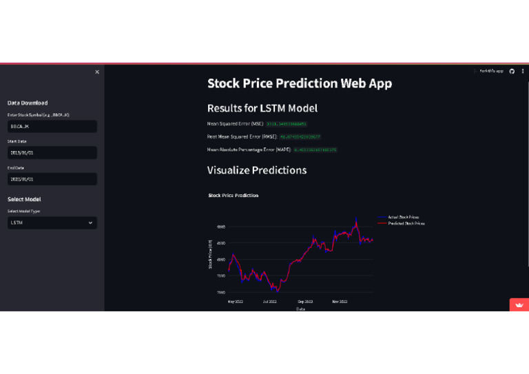 Tampilan Web App Prediction | PDF