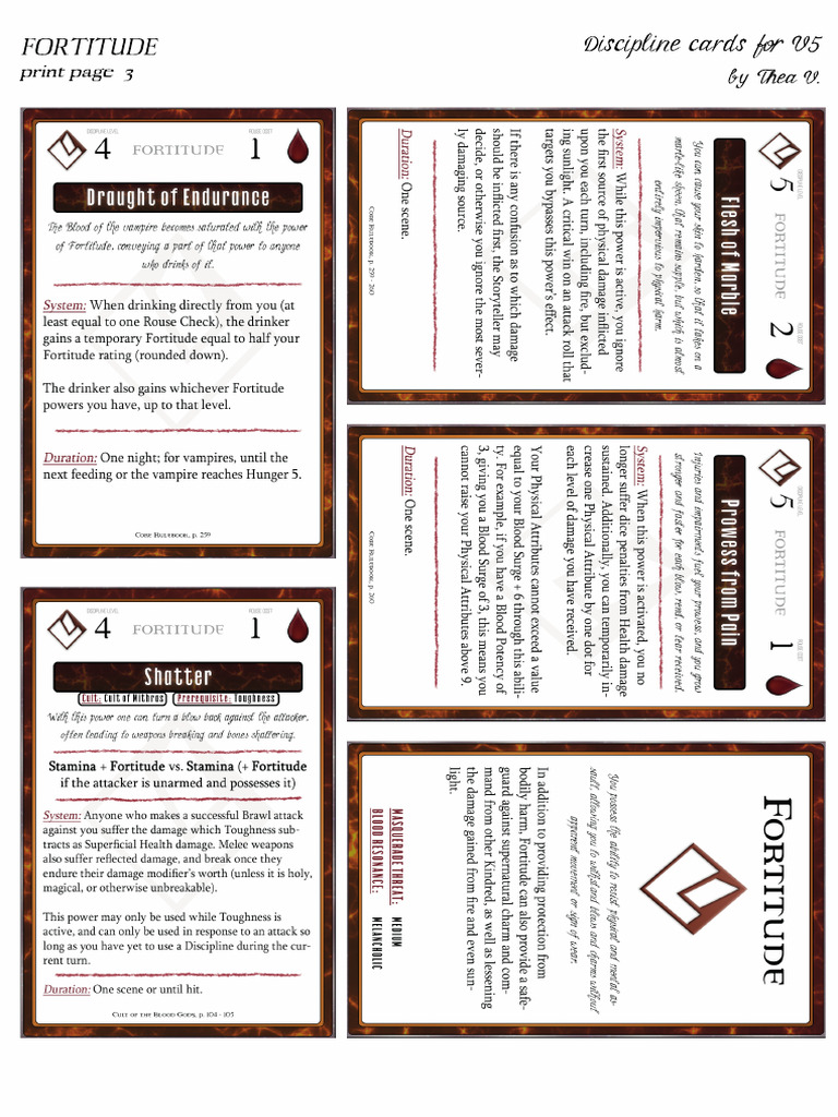 Fortitude Print 3 | PDF