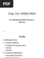 Les Lipides Simples : Glycérides, Cérides, Stérides | PDF | Cholestérol ...