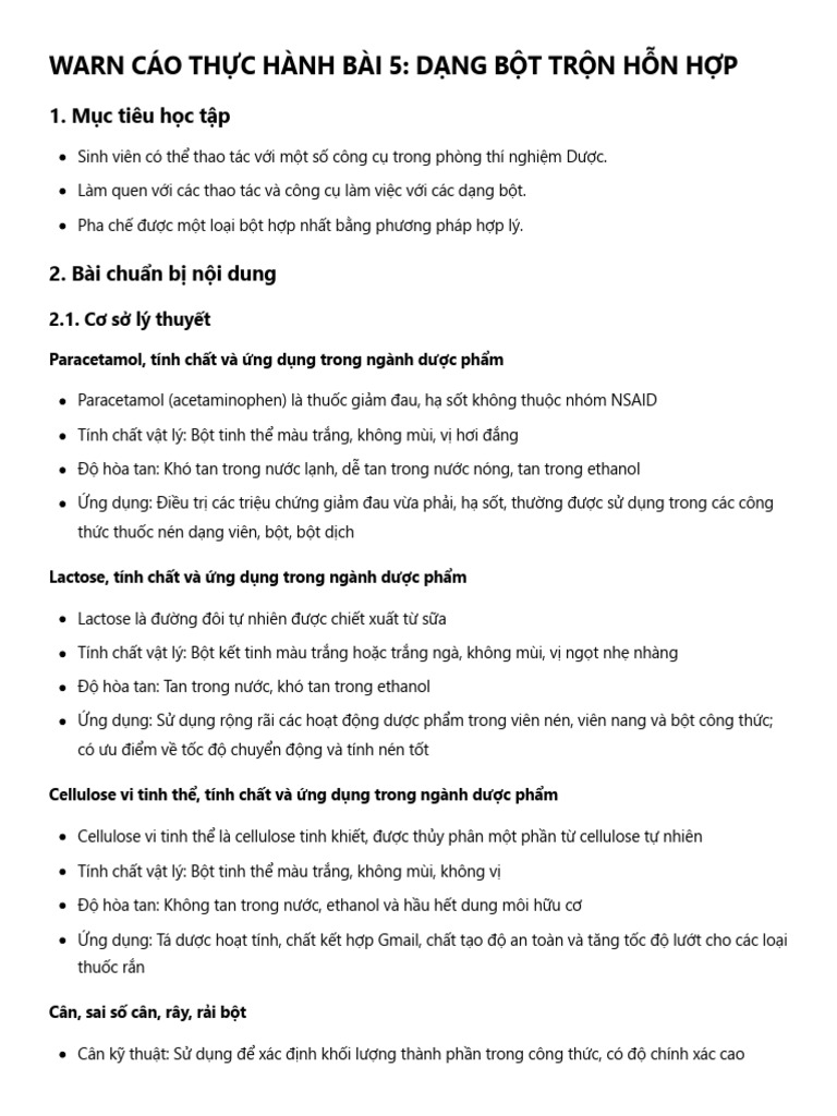 Báo Cáo TH C Hành Bài 5 - D NG B T TR N H N H P | PDF