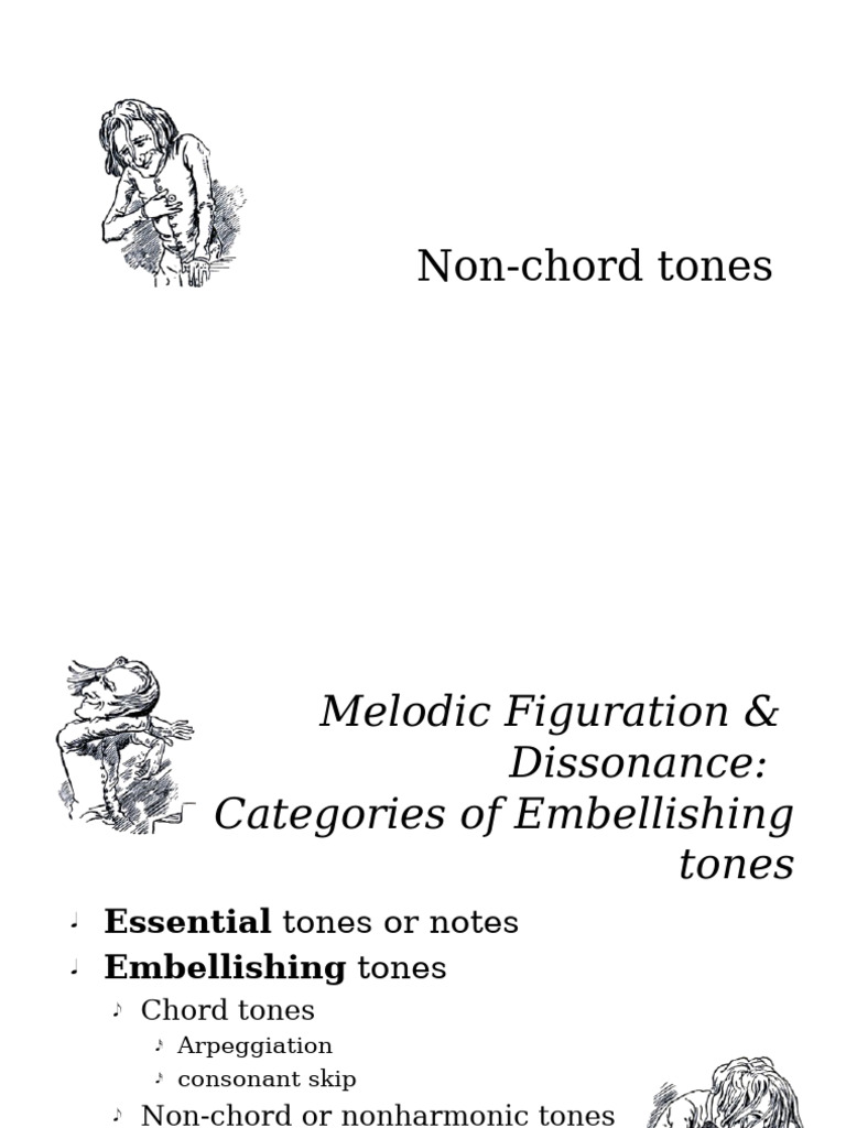 Understanding Non-Chord Tones in Music | PDF | Melody | Elements Of Music