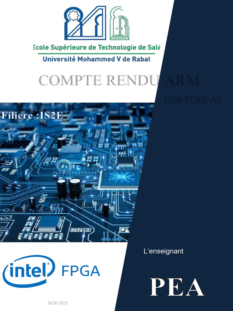 Compte Rendu ARM A9 Ayoub Haddaoui | PDF | Programme informatique | Programmation