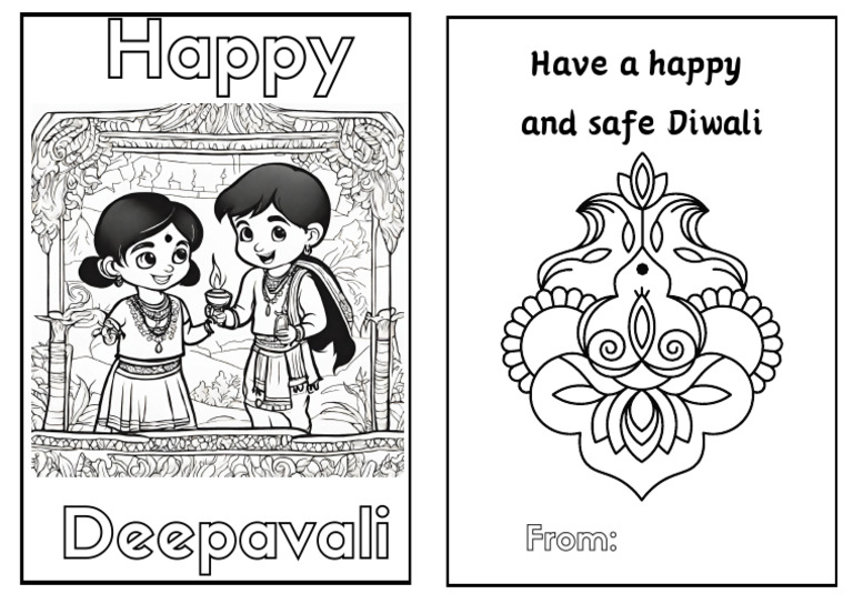 Deepavali Colouring Worksheet 20231103 140600 0000-5 | PDF