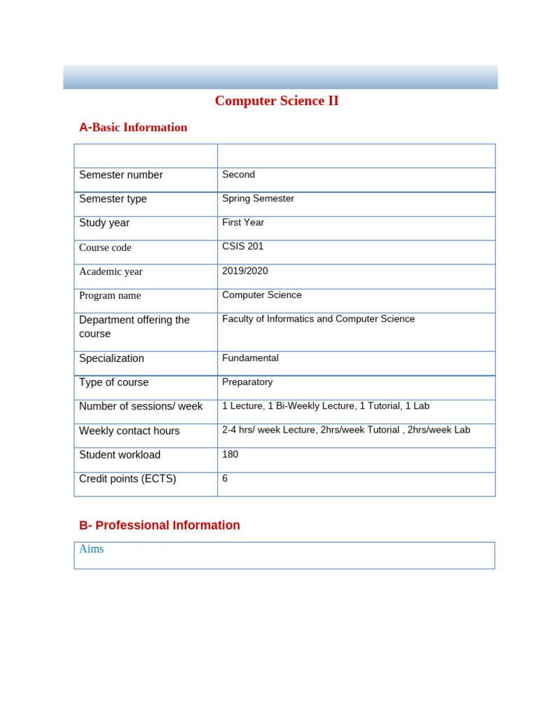 Csis201 Computer Science Ii Pdf Object Oriented Programming Computer Programming