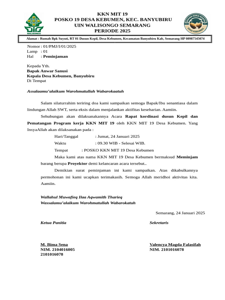 Surat KKN Terbaru | PDF