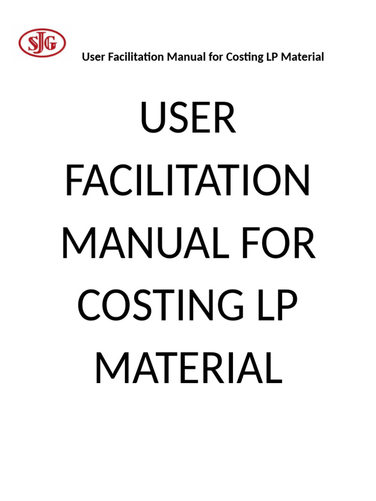 Costing BOM Process for LP Material | PDF