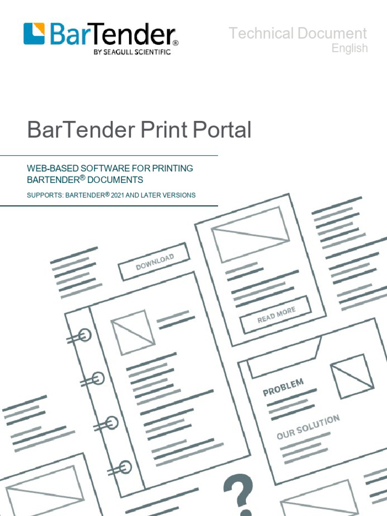 Bartender Print Portal | PDF | World Wide Web | Internet & Web