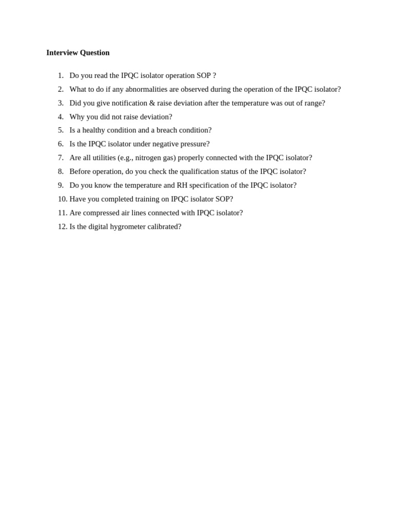 Interview Question | PDF