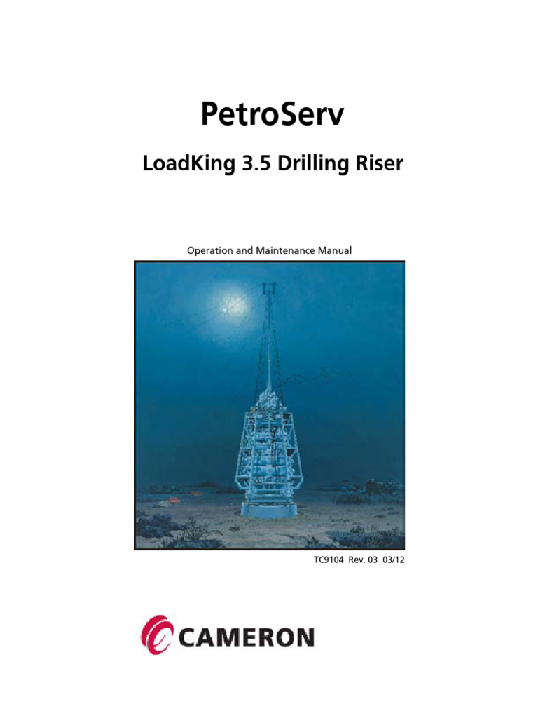 Camerom - LK 3.5 Riser Catalog Rev 03 Tc9104 | PDF | Pipe (Fluid ...