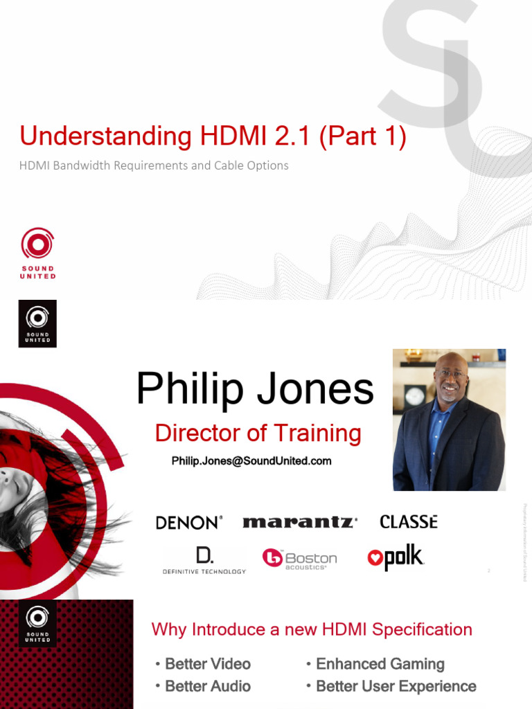 HDMI 2.1: Bandwidth and Benefits Explained | PDF | Hdmi | Data Compression