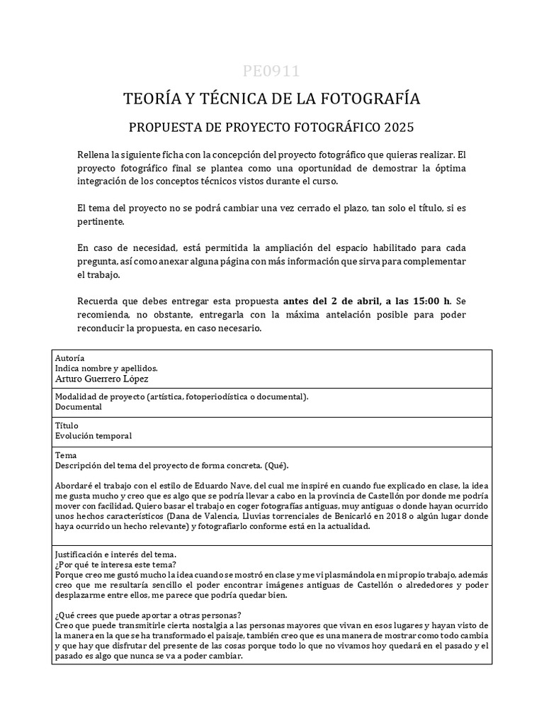 Trabajo Boceto Final | PDF