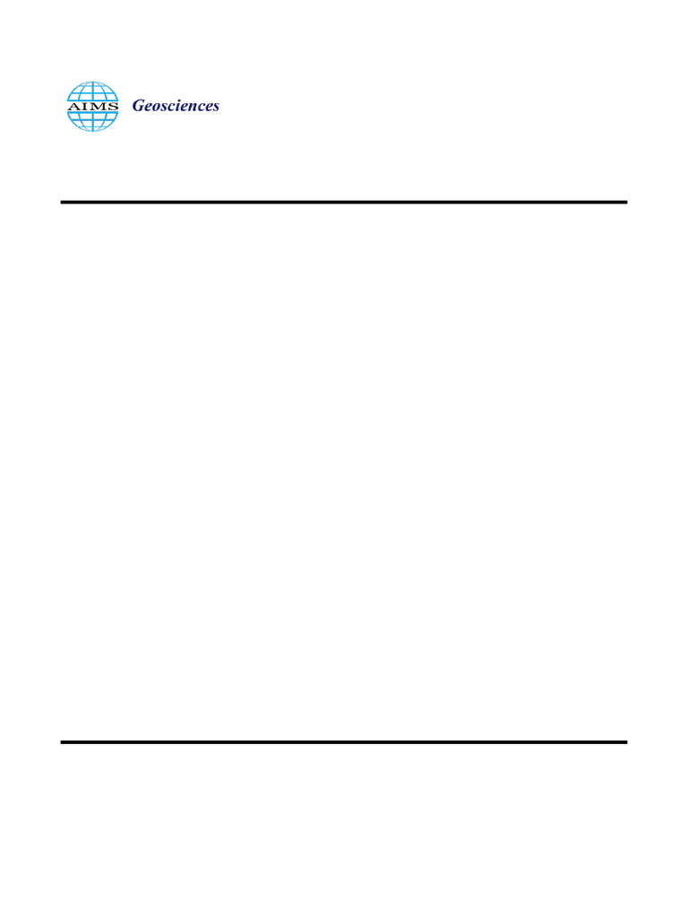 10.3934 Geosci.2019.3.390 | PDF | Geotechnical Engineering | Soil Mechanics