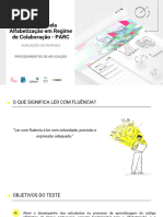 Parc 2023 Tutorial SP | PDF | Alfabetização | Fluência