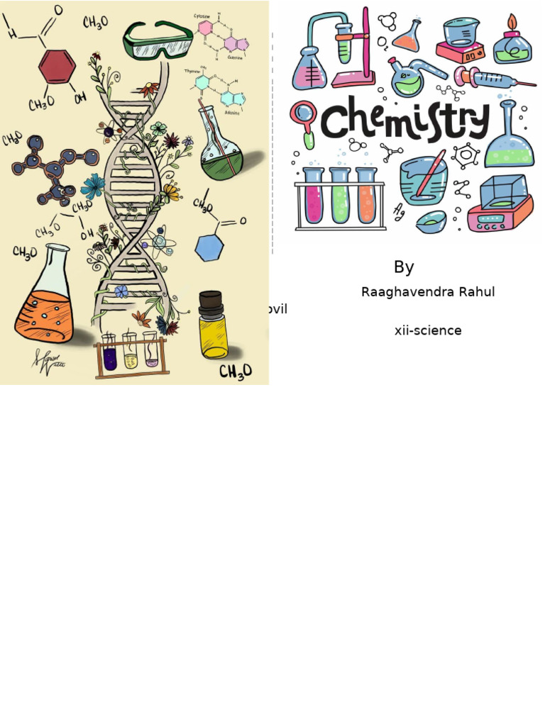 Chemistry Cover PAge | PDF