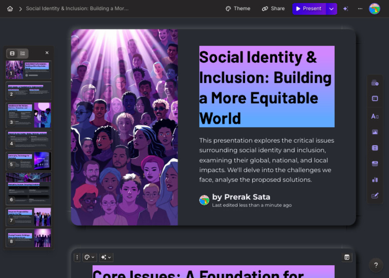 Social Identity and Inclusion Insights | PDF | Social Exclusion ...