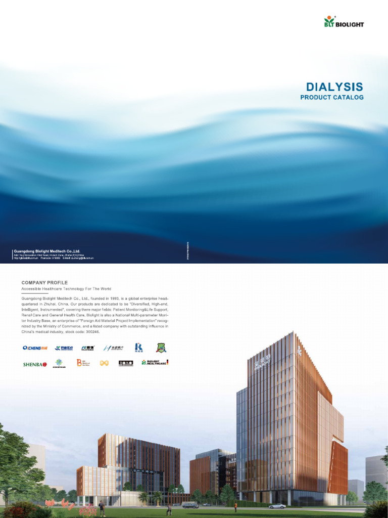 Biolight Dialysis Machines | PDF