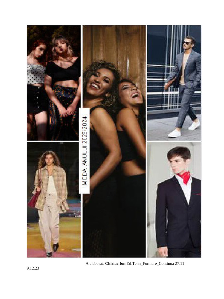 Moda Anului 2023-2024 | PDF