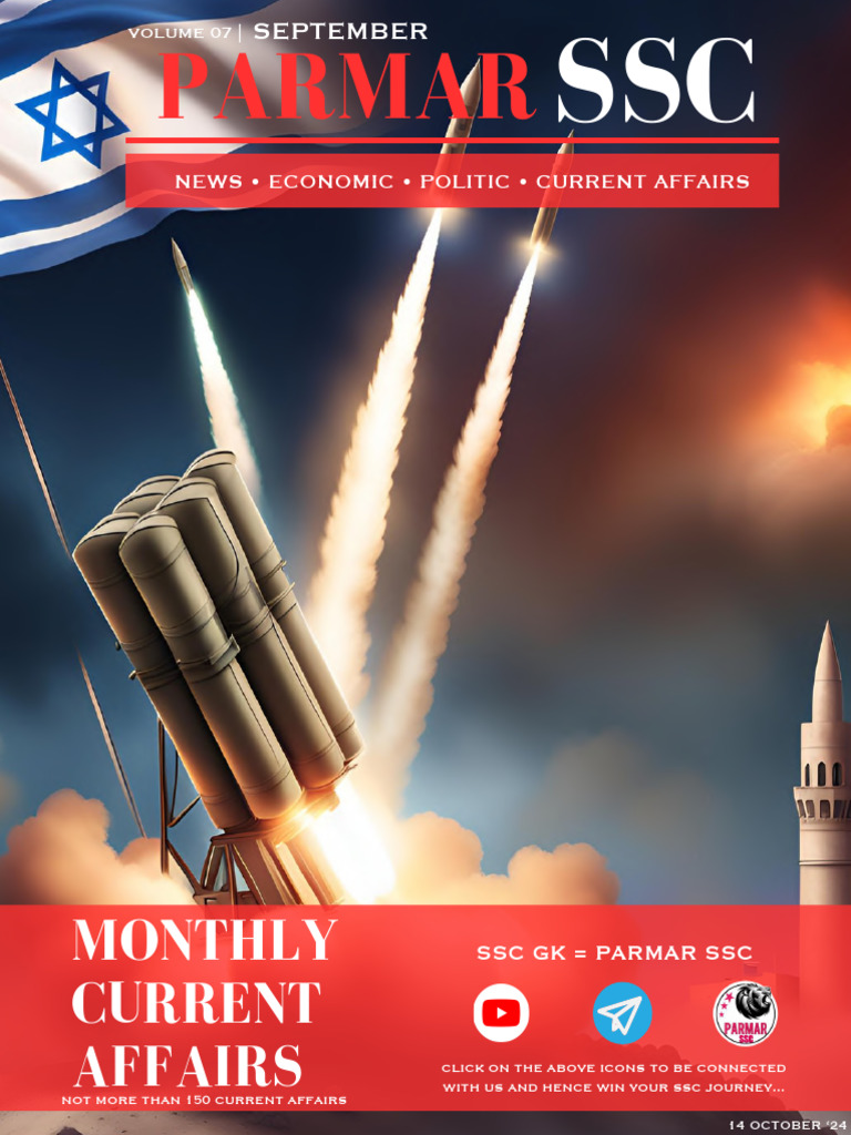 024) September - 2024 English Current Affairs | PDF