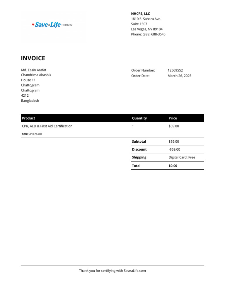 Invoice 12569552 | PDF