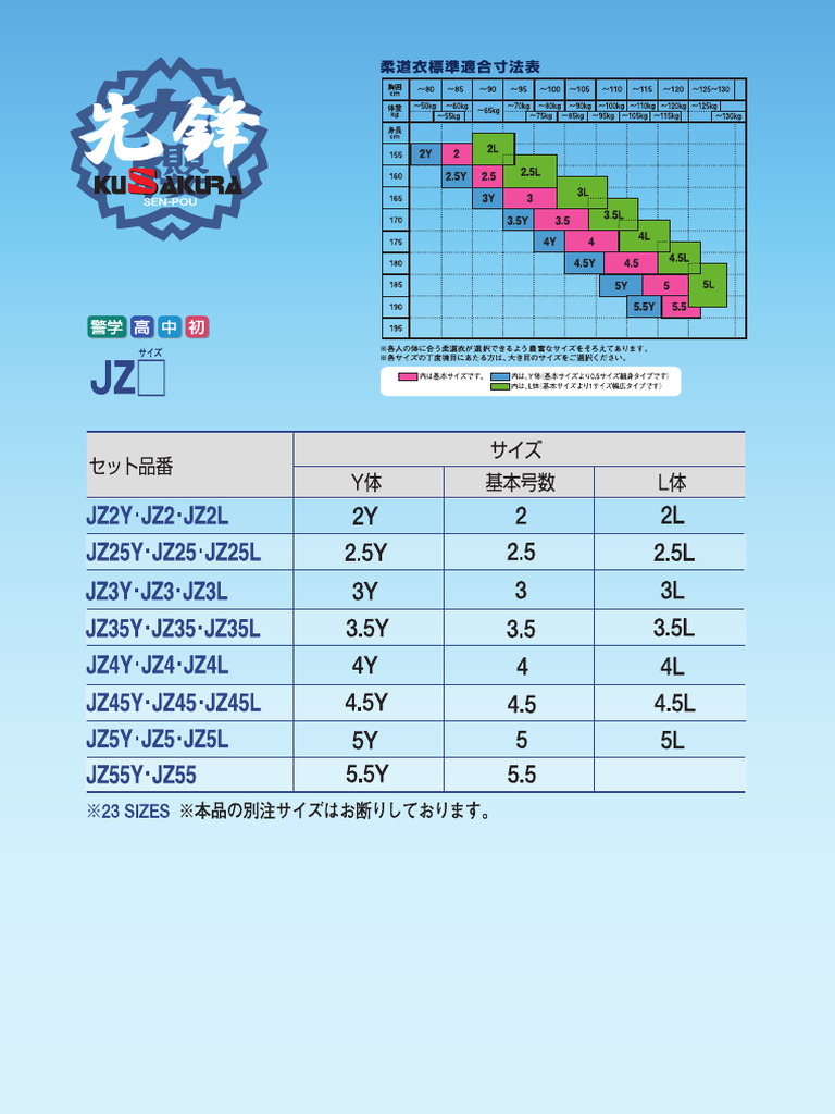 Judo Size Futae02 | PDF