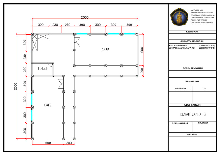 Studio Perancangan 1 Teknik Sipil UB | PDF
