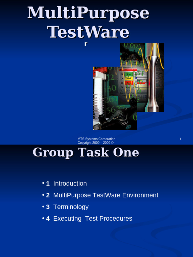 MultiPurpose TestWare (Adv) | PDF | Sensor | Detector (Radio)