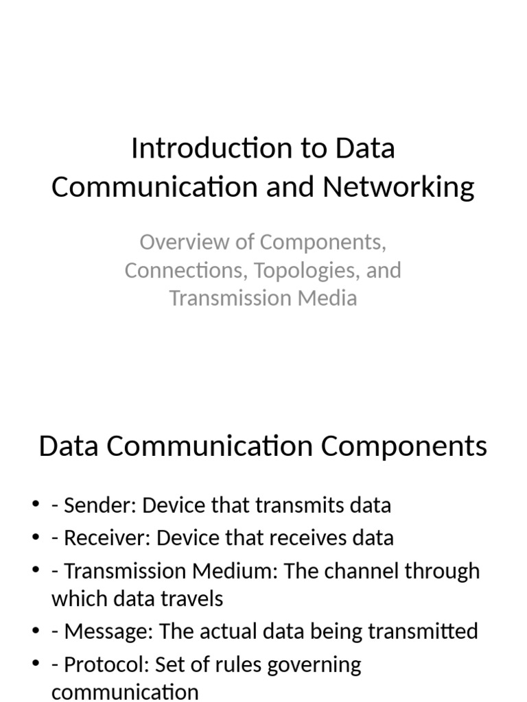 Data Communication and Networking | PDF