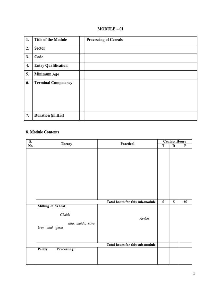 3-months-module | PDF | Fruit Preserves | Food Preservation