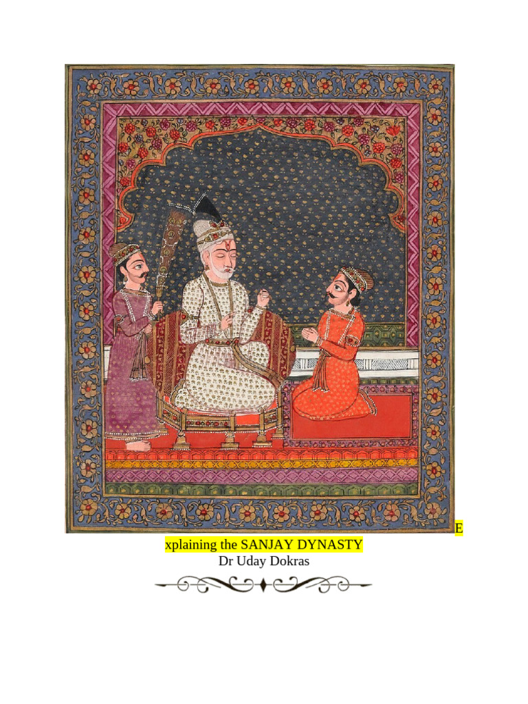 Explaining The Sanjay Dynasty | PDF