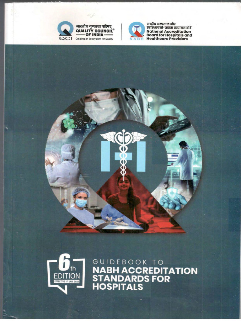 NABH 6th Edn Stds - Guidebook | PDF