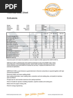 Ampco 45: Technical Data Sheet | PDF | Strength Of Materials | Hardness