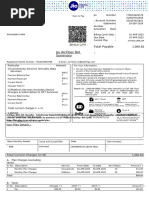 Jio Air Fiber Bill | PDF | Payments | Taxes