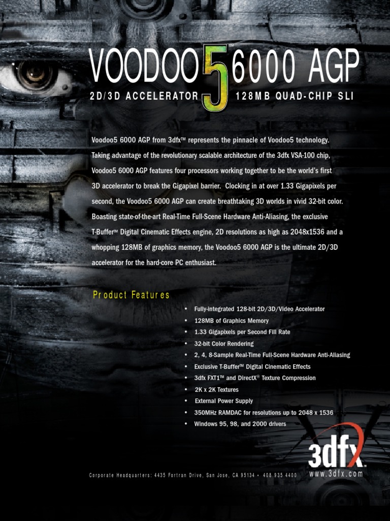 6000AGP | PDF | Texture Mapping | Graphics Processing Unit