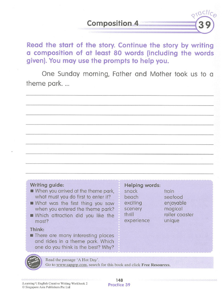 P2 Learning English Creative Writing-pdfux-38-pdfux-4 | PDF