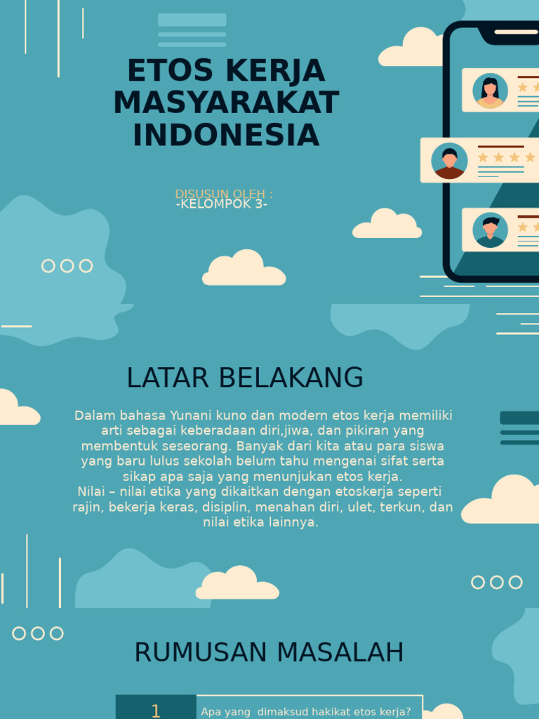 PPKN Etos Kerja | PDF