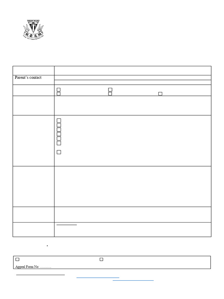 2024 Catholic High School Appeal Form | PDF | Liberal Arts Education