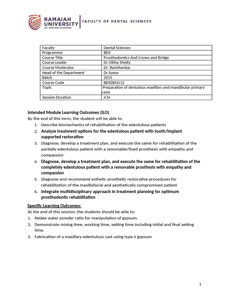 Lab Steps CD 1534751961 | PDF | Dental Implant | Prosthodontics