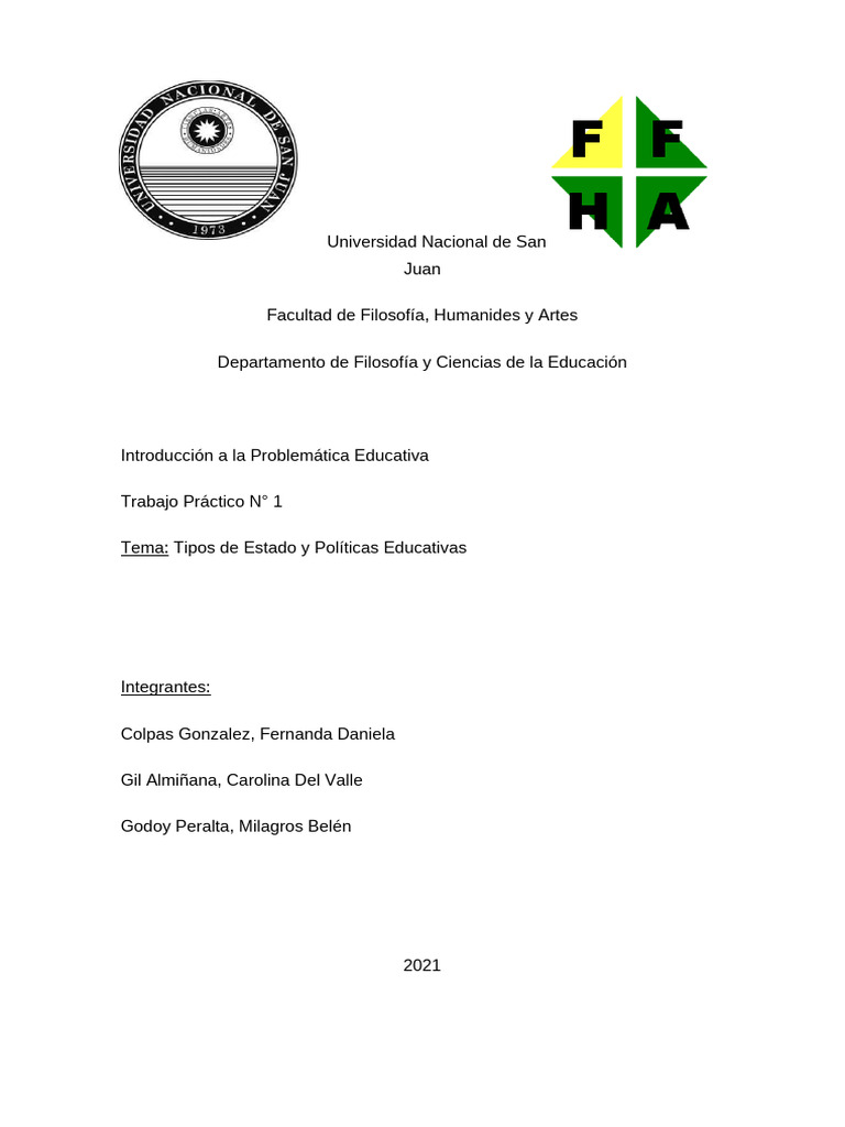 Grupo 4 | PDF | Escuelas | Estado (política)