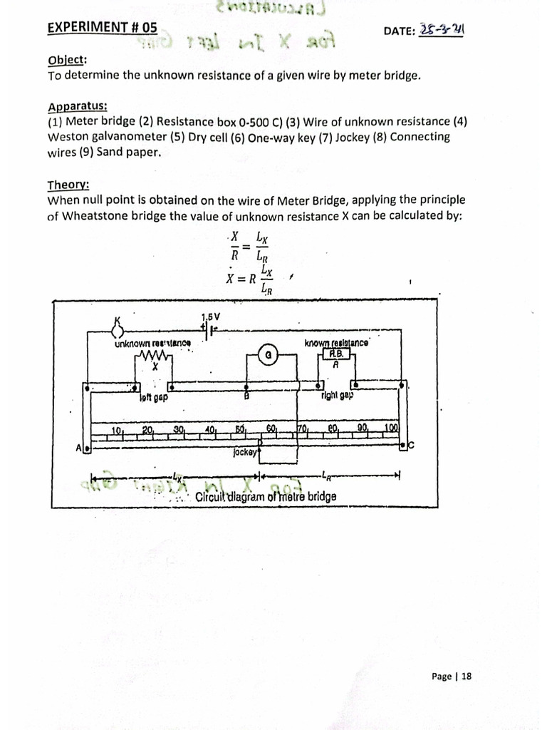 Meter Bridge | PDF