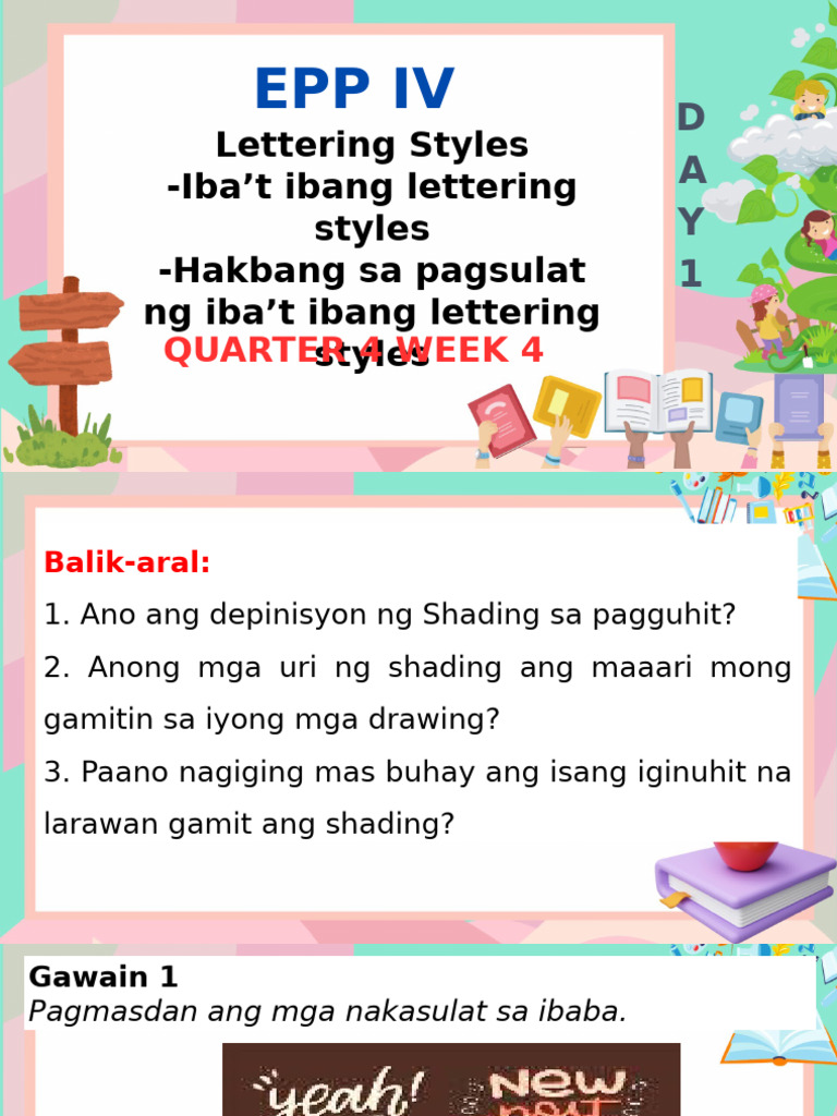 Q4 W4 Epp Matatag | PDF